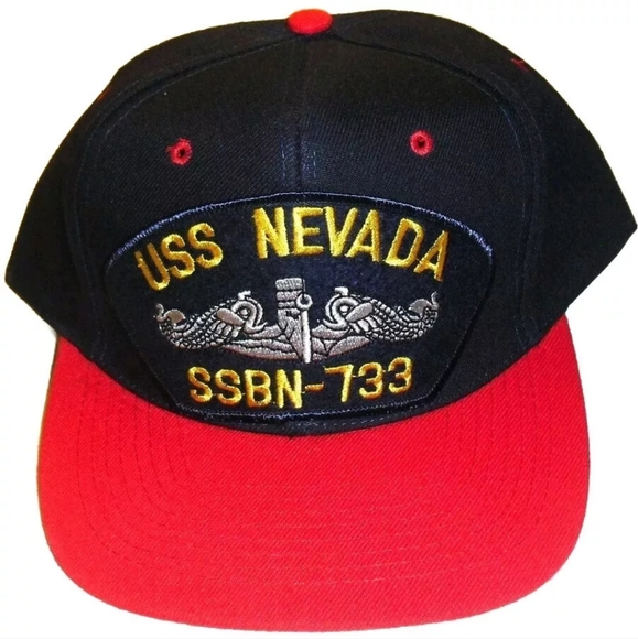 Nissun | Accessories | Uss Nevada Ssbn733 Submarine Navy Ship Vintage ...